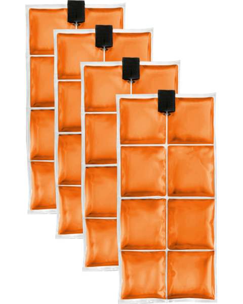 Cooling PACKS - Orange - PAC 6.5 C - Set of 4 – Cool Down Australia